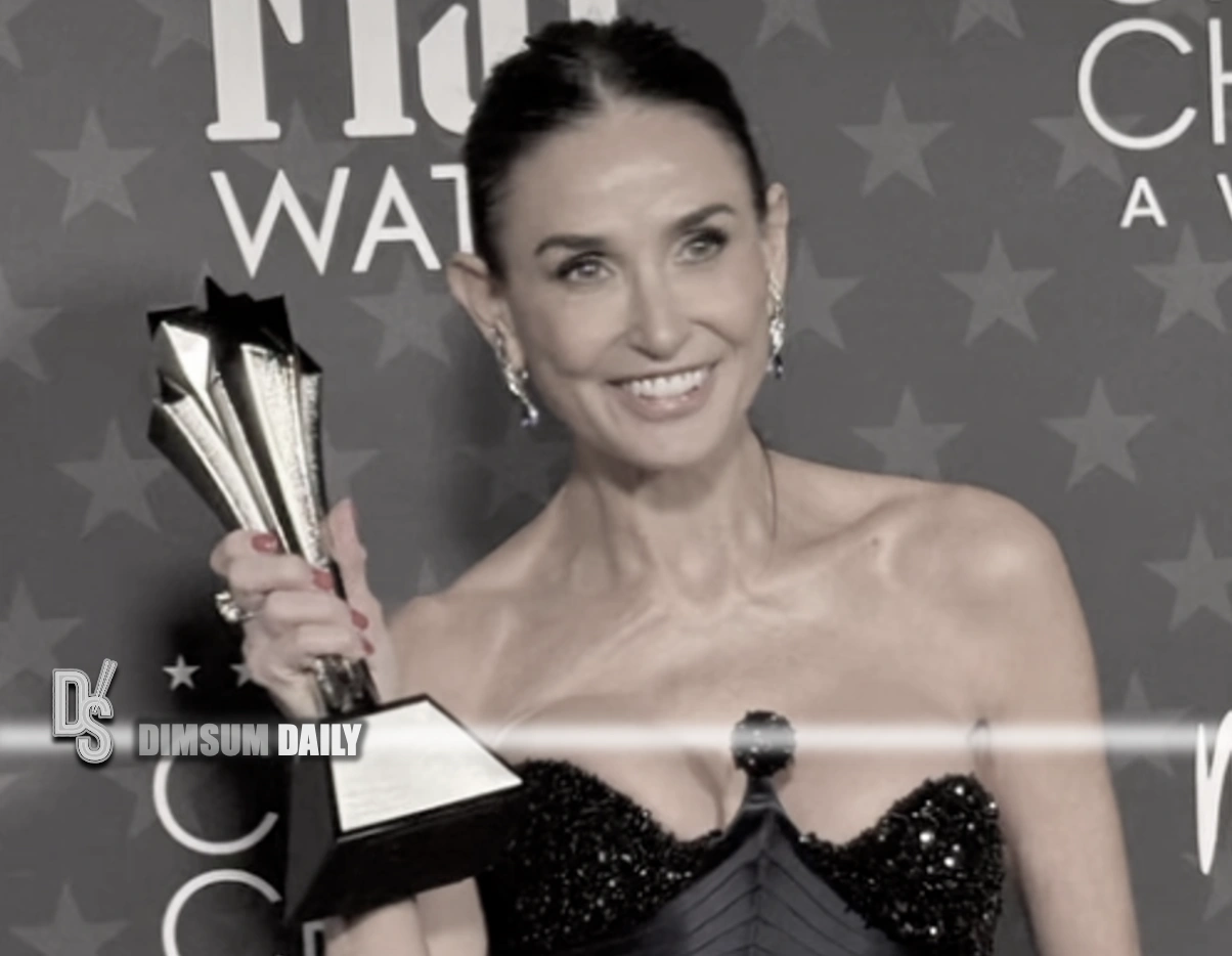 Demi Moore clinches the Best Actress title at the Critics Choice Awards