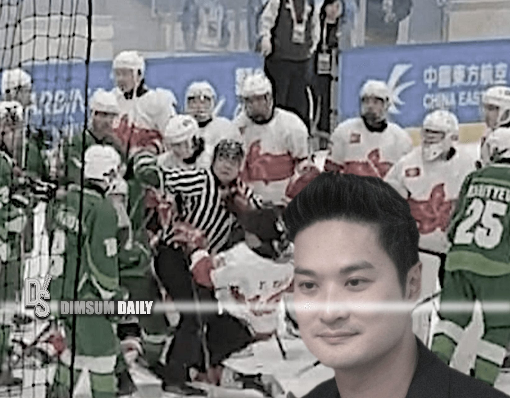 Hong Kong ice hockey chief condemns “throat-slitting” gesture following ...