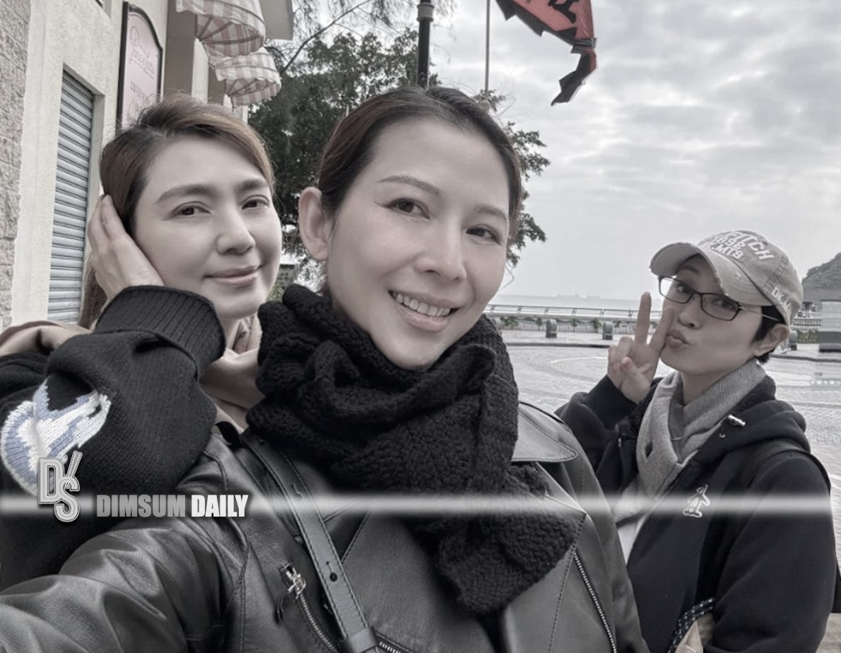 Ada Choi and friends enjoy outing in Stanley
