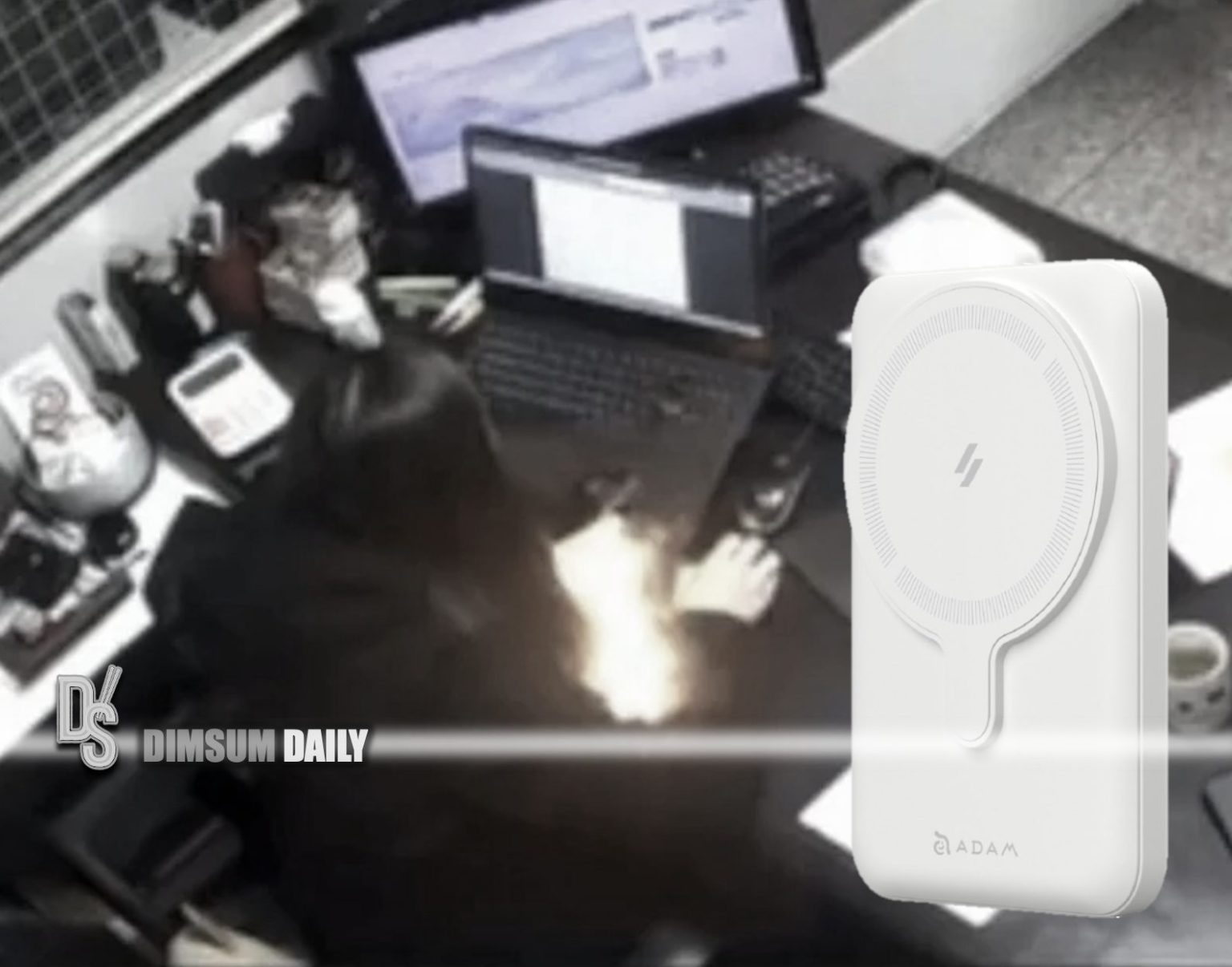 Powerbank linked to explosion in Taiwan injures woman's face and ...