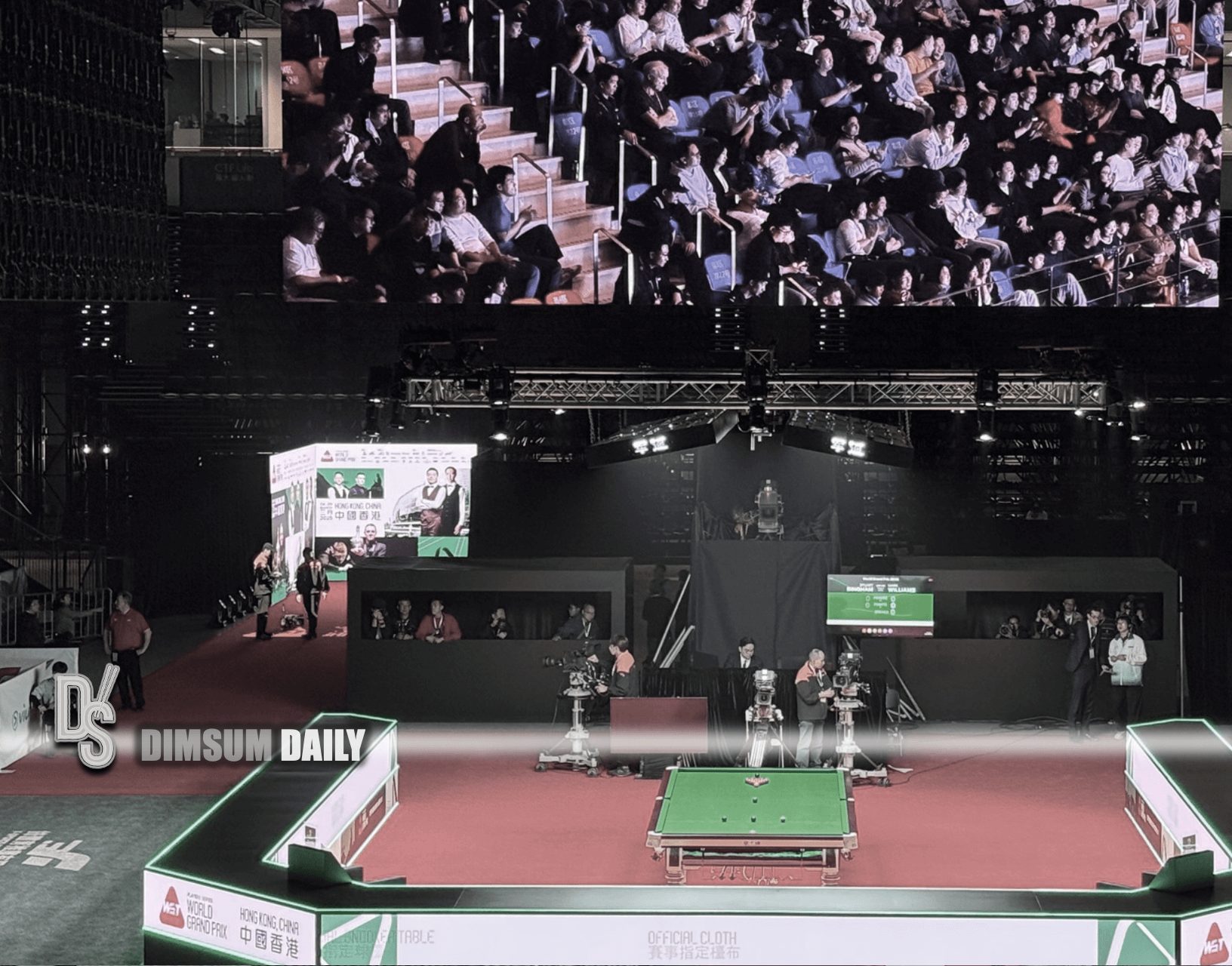 World Grand Prix Snooker Tournament organiser apologise for spectator ...