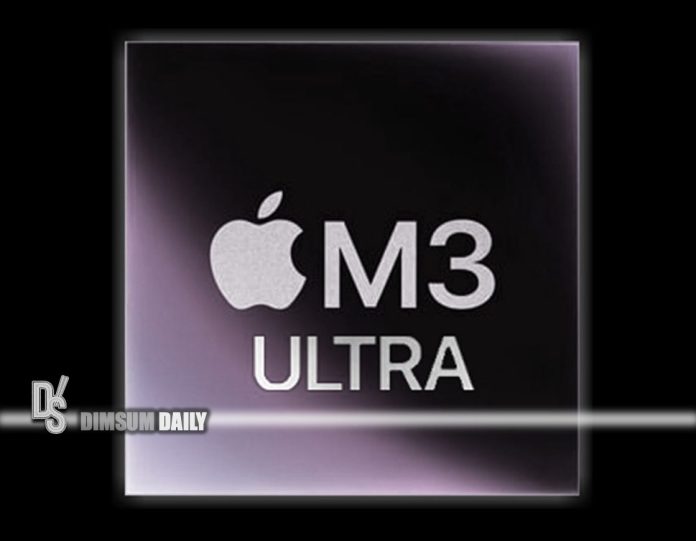 Apple unveils M3 ultra chip, promising unmatched performance