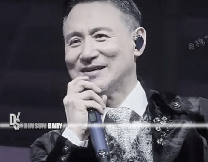 Jacky Cheung returns to stage in Guangzhou despite illness