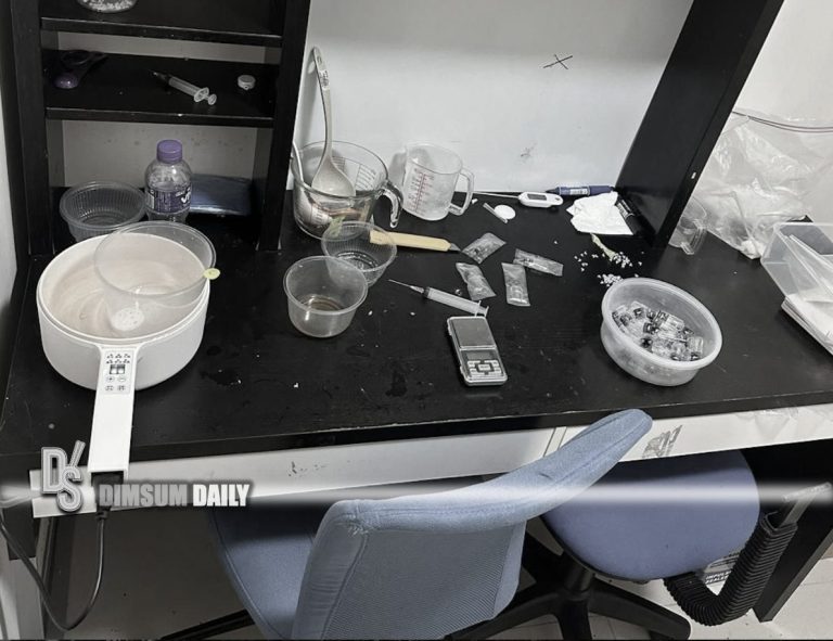 Hong Kong police arrest 122 in major triad and drug bust including ...