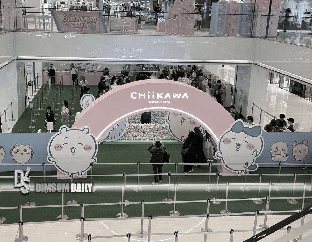 Massive queues and frustration at CHIIKAWA pop-up store in Harbour City ...