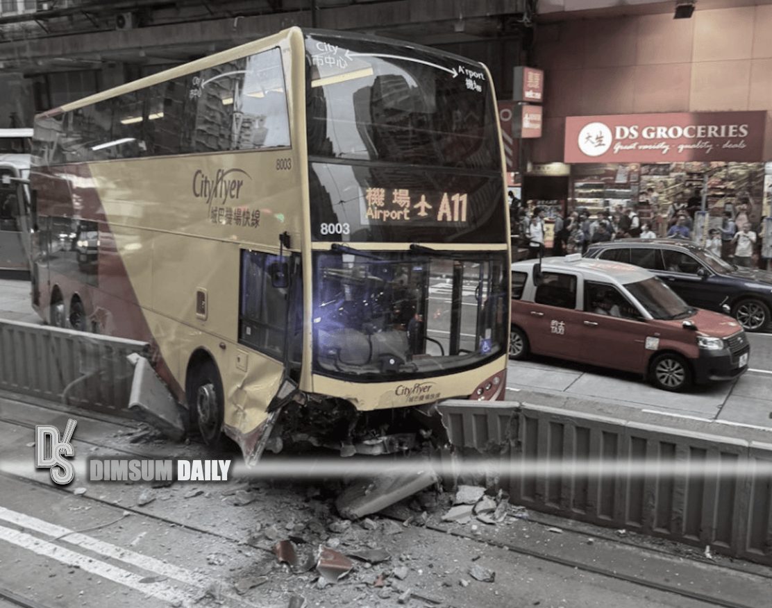 Citybus crash in North Point causes at least 1 injury and traffic ...