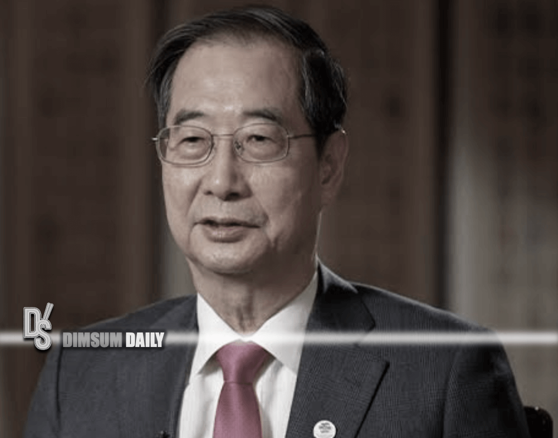 Han Duck-soo officially enters South Korean presidential race