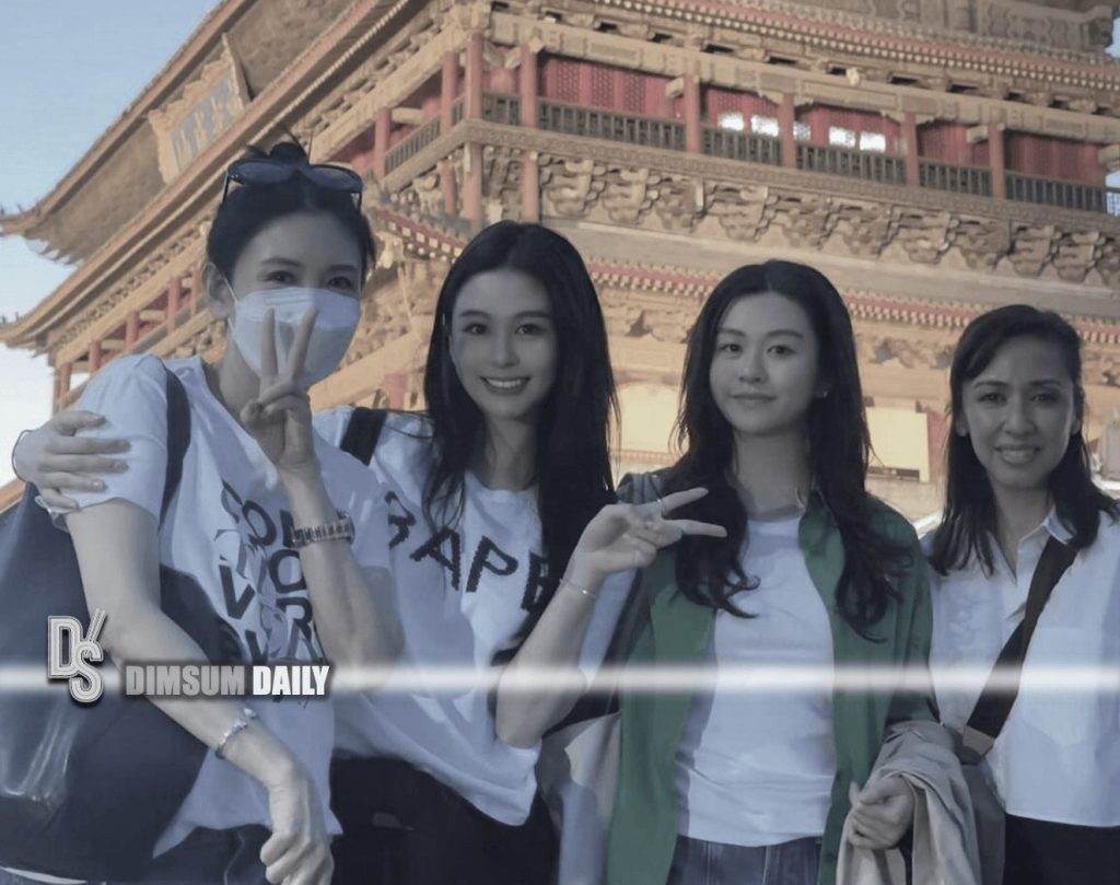 Former actress Chingmy Yau and daughters enjoy family trip to Xi'an