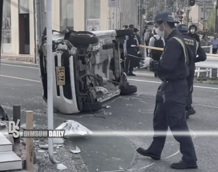 Car crashes into schoolchildren in Japan’s Fukuoka, injuring five