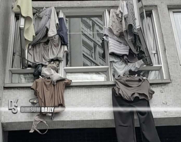 Controversial laundry display in Lam Tin sparks debate over safety and ...