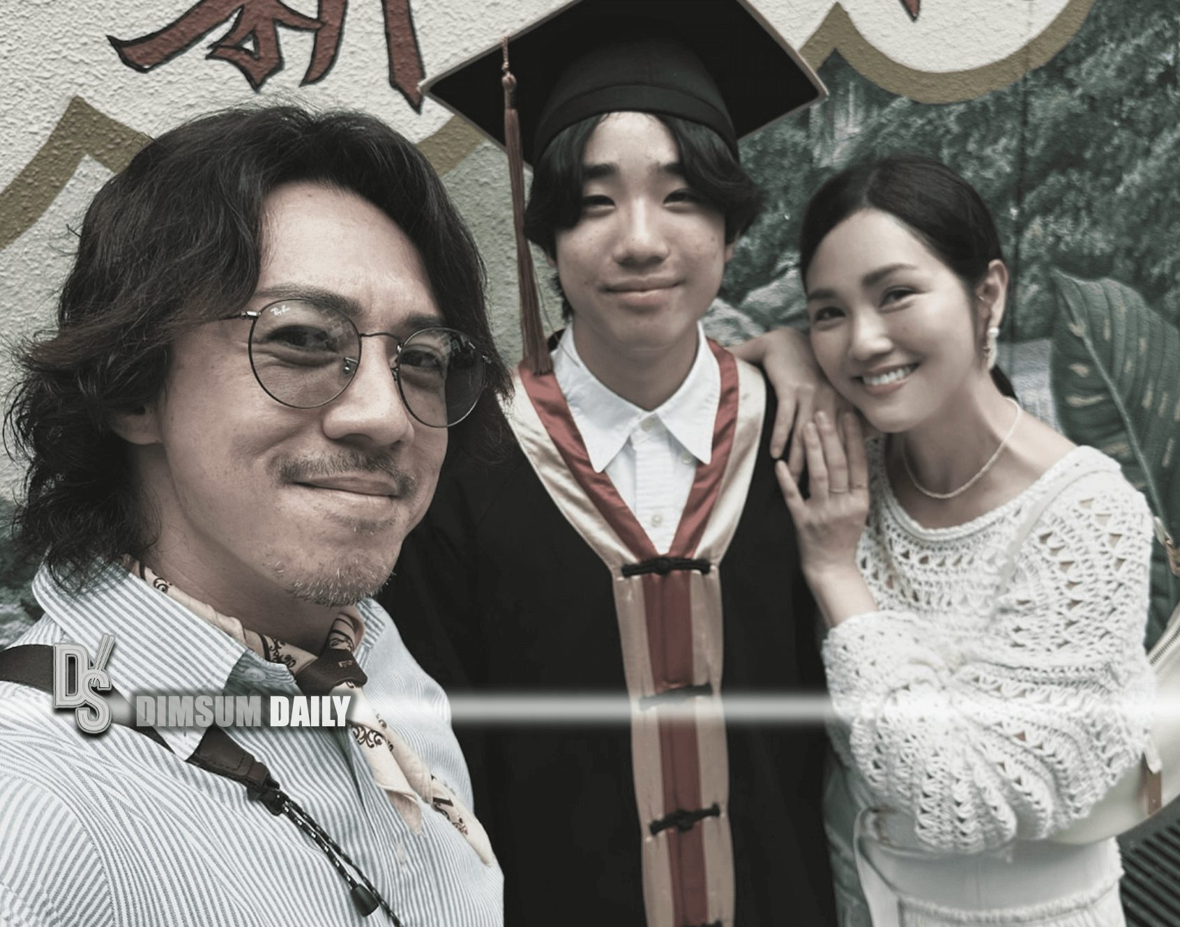 HK celebrity couple Louis Cheung and Kay Tse's son, James Cheung ...