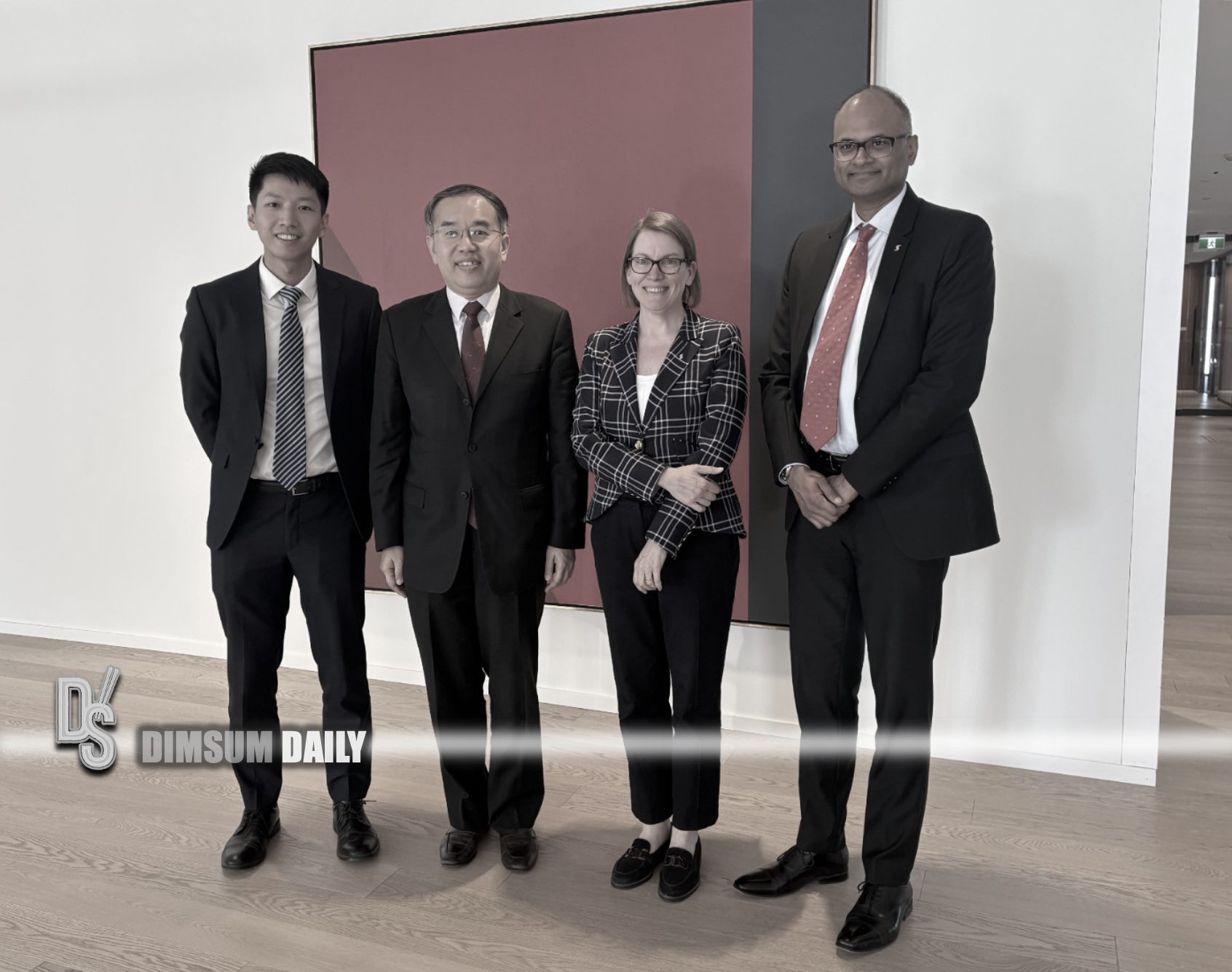 Hong Kong Treasury Secretary Christopher Hui engages with financial ...