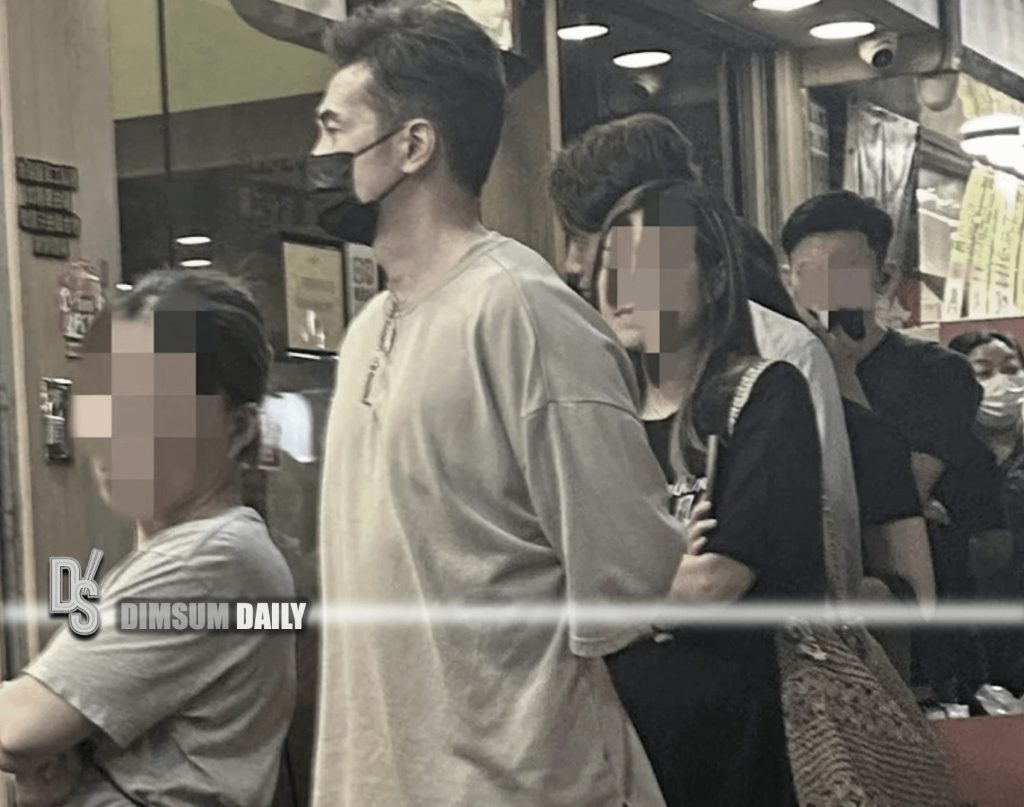 Moses Chan spotted in trendy outfit while queueing for dinner in Sham ...