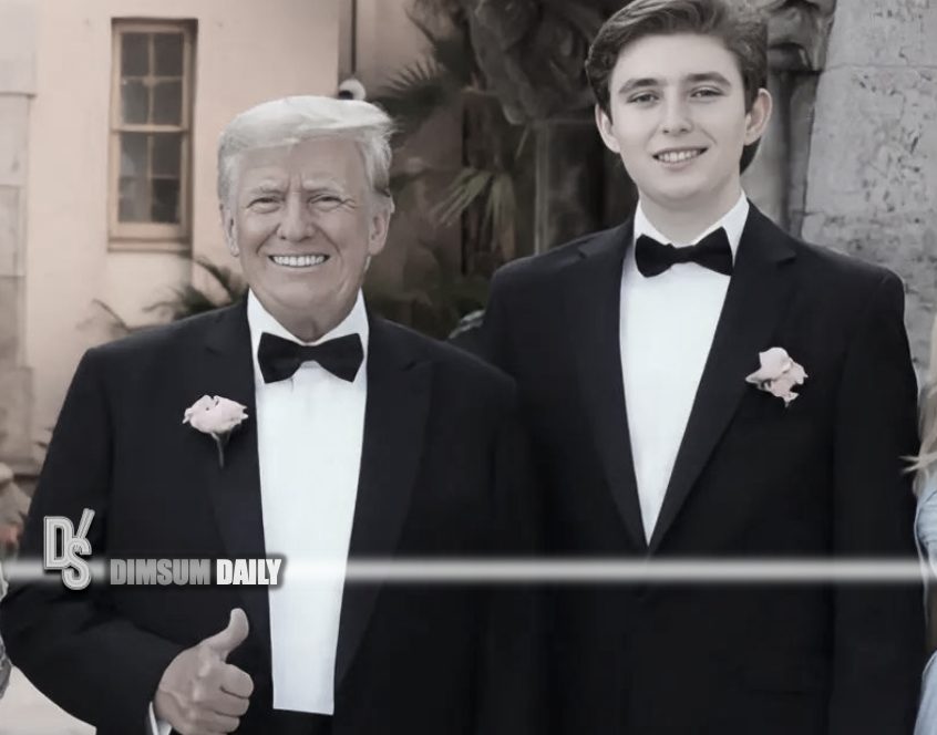 Melania Trump denies Barron's Harvard application following Trump's ...