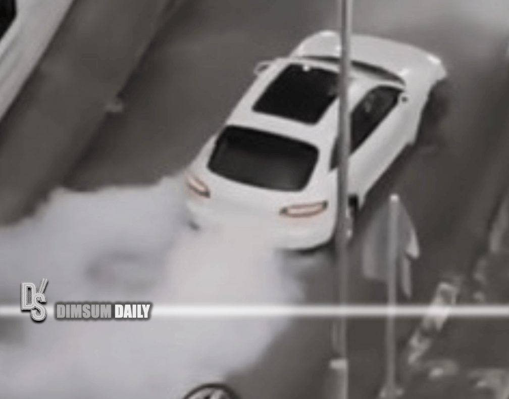 Porsche incident unfolds in Repulse Bay, driver flees in three-wheeled ...