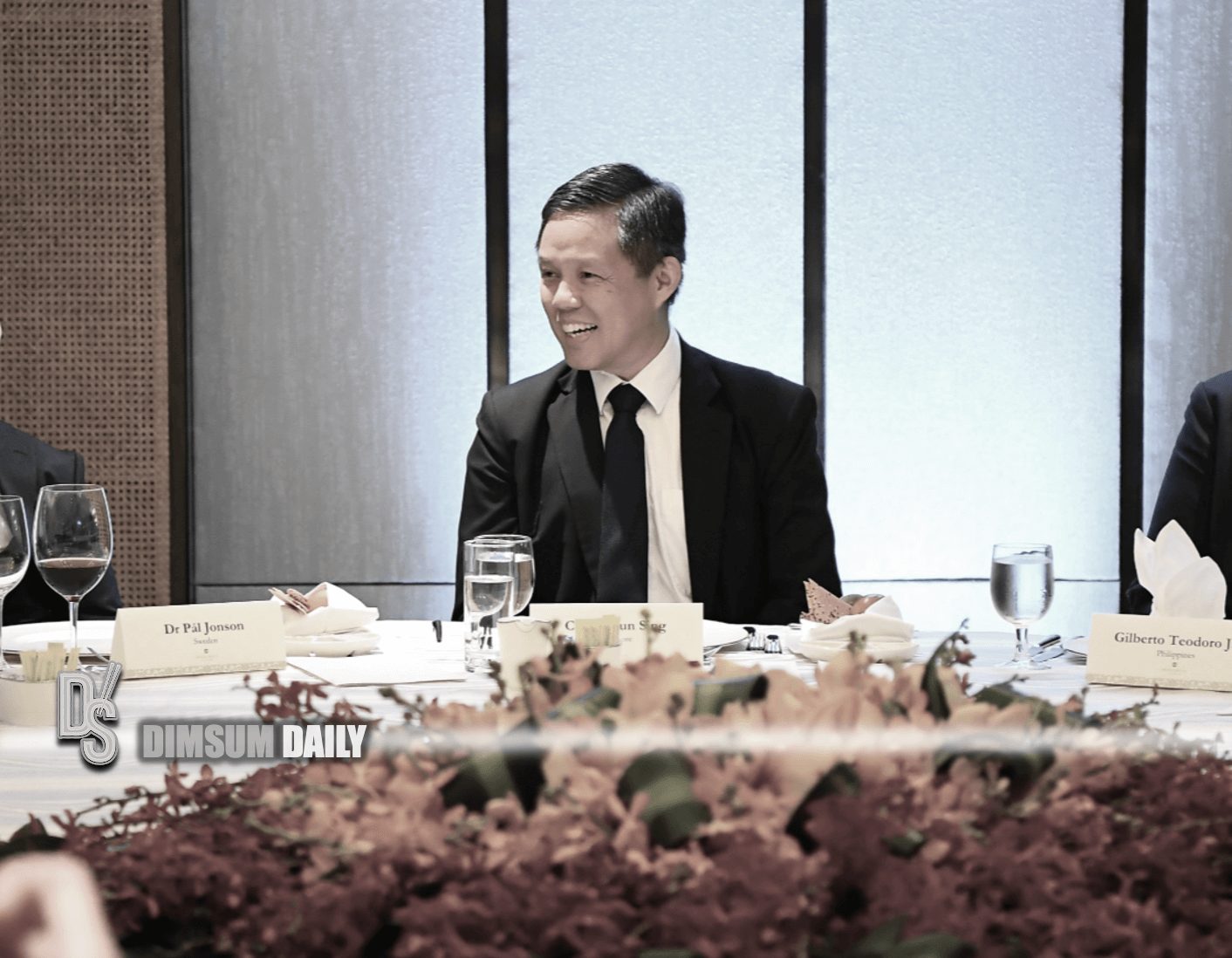 Defence Minister of Singapore Chan Chun Sing advocates for ...