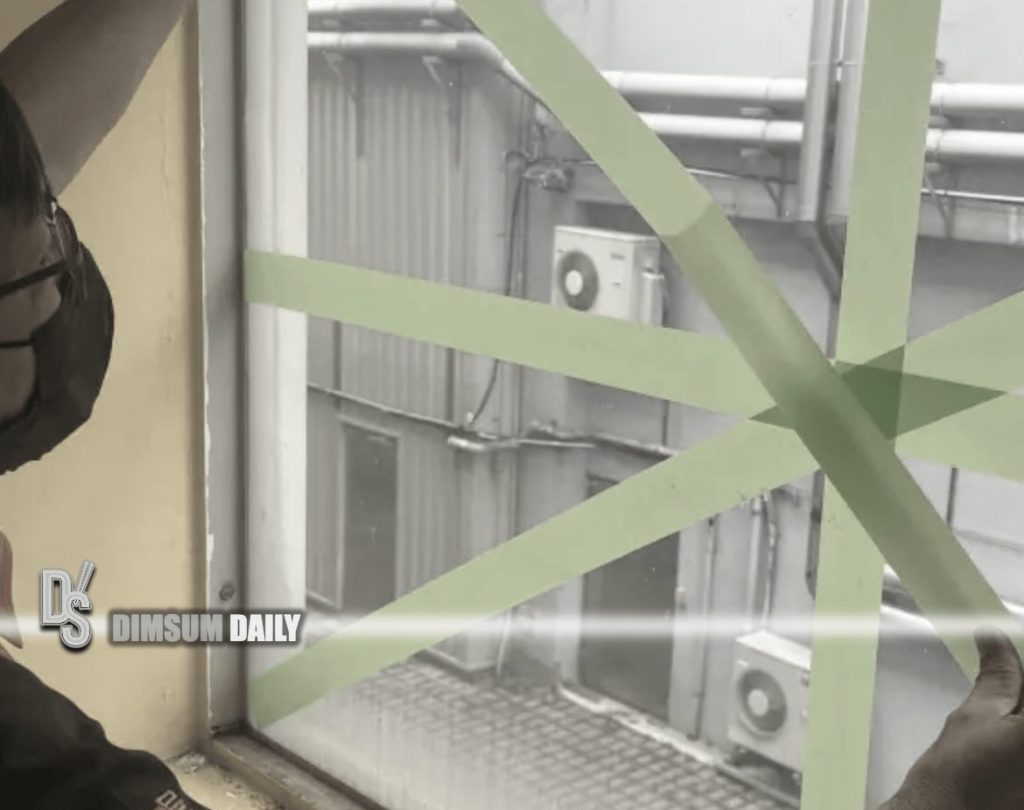 Reconsidering window protection methods during typhoons