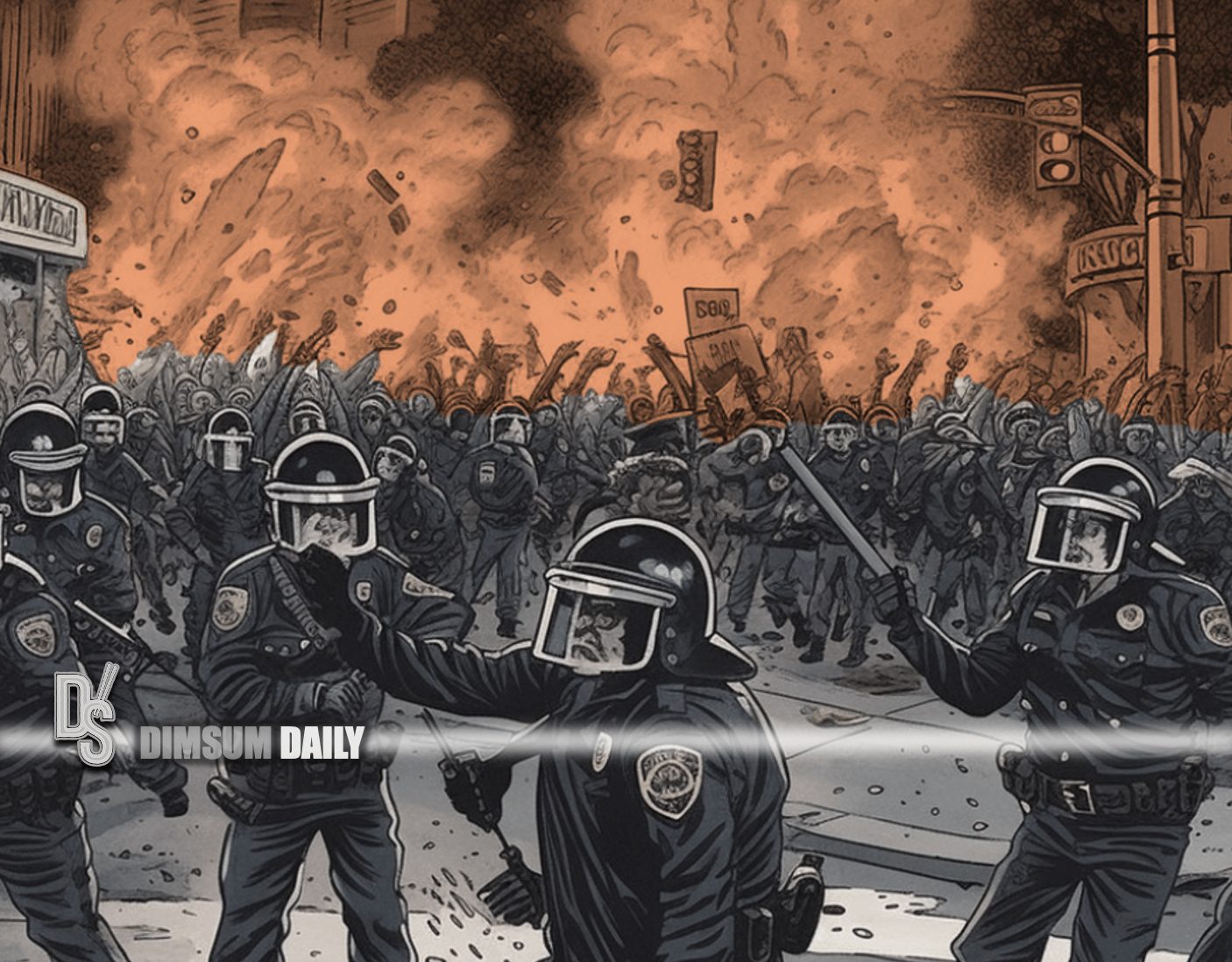 Double standard in policing U.S. heavy handedness in LA riots vs Hong ...