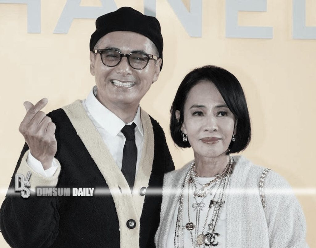 Chow Yun-fat's wife seen with noticeable weight loss