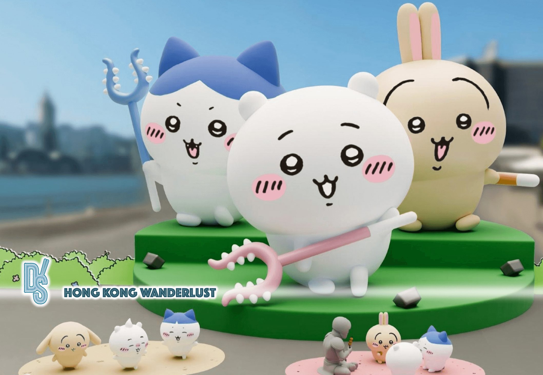 Chiikawa exhibition coming to TST waterfront with dim sum-themed characters