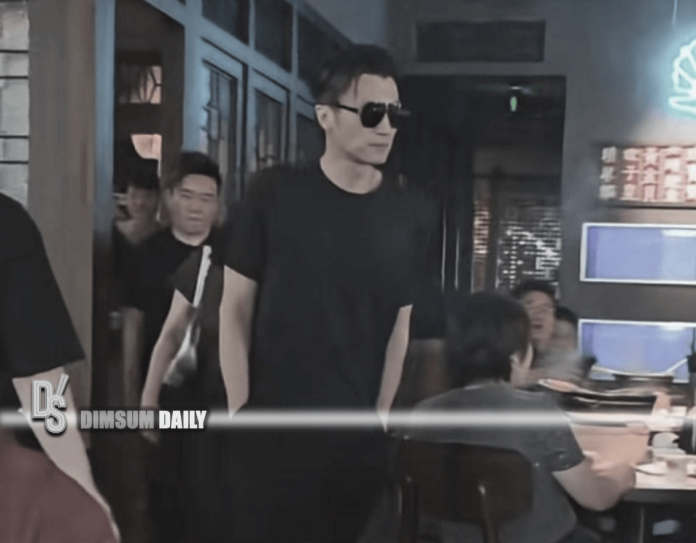 Nicholas Tse dazzles in all-black outfit as he enjoys dining Out in ...