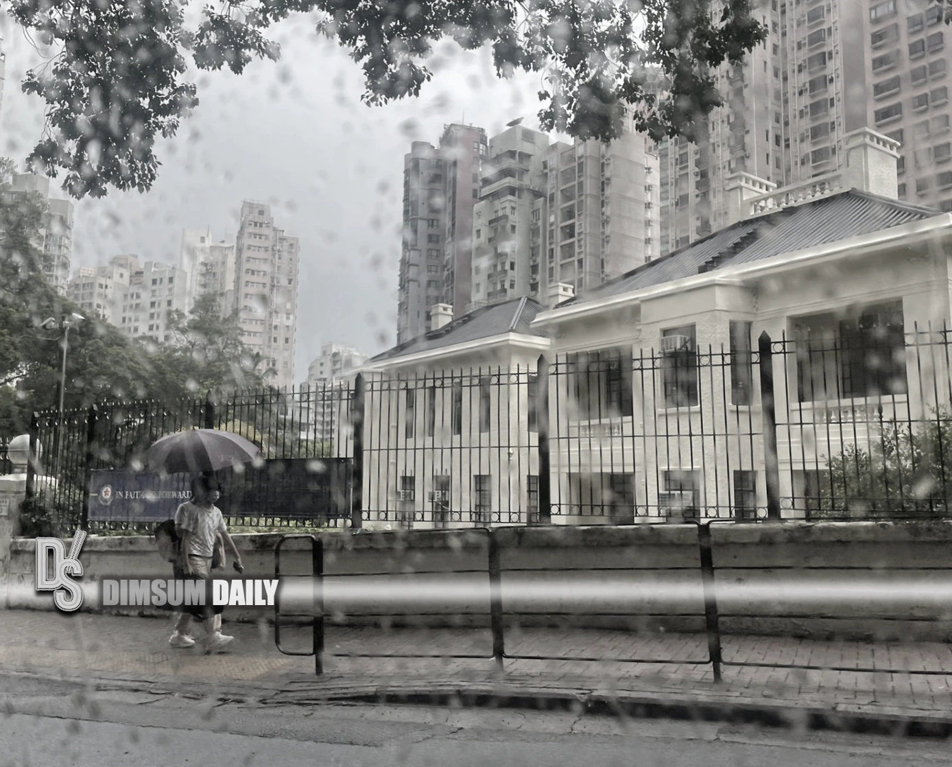 Amber Rainstorm Warning issued by Hong Kong Observatory at 11.15am