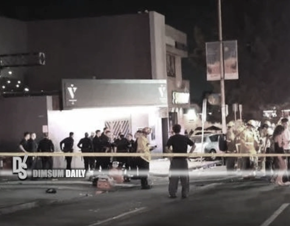 31 injured as car ploughs into crowd in East Hollywood