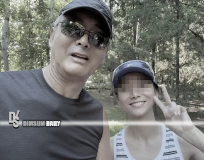 Hong Kong actor Chow Yun-fat spotted running in Beijing park