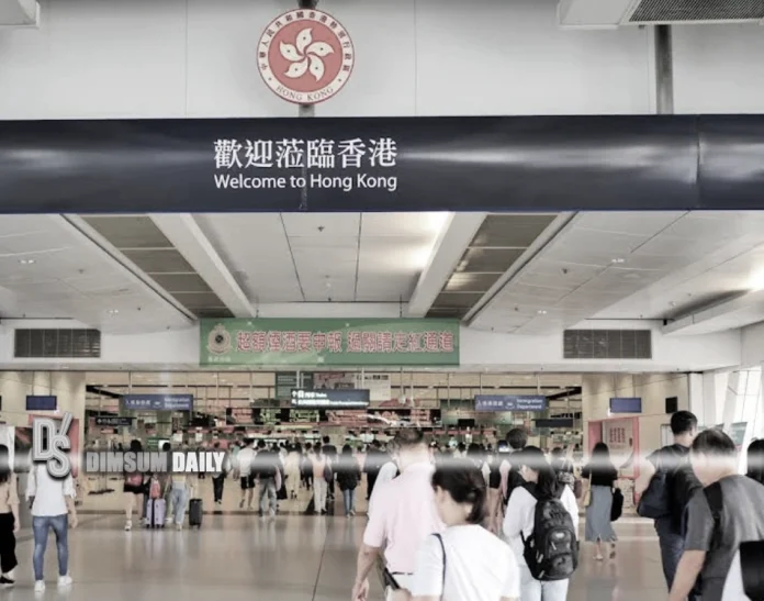 Futian Port crowded as nearly 40,000 Hong Kong residents return during ...