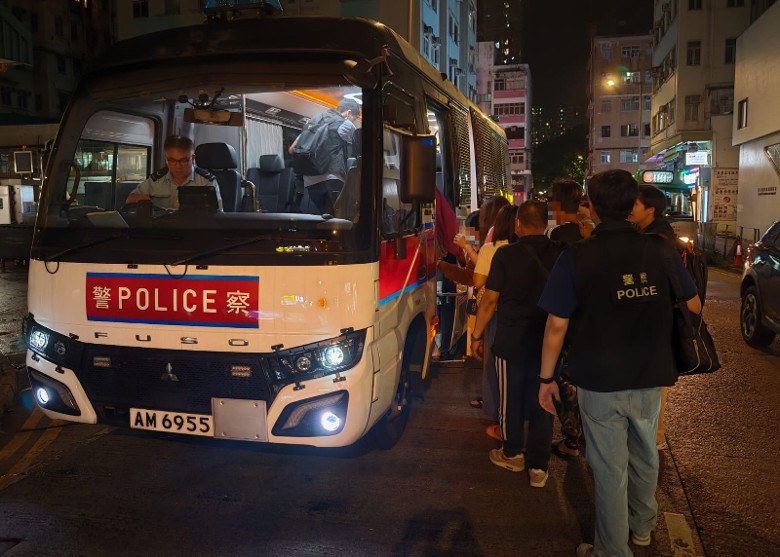 Hong Kong police arrest 82 in major anti-triad operation, seize HK$9 million in cash