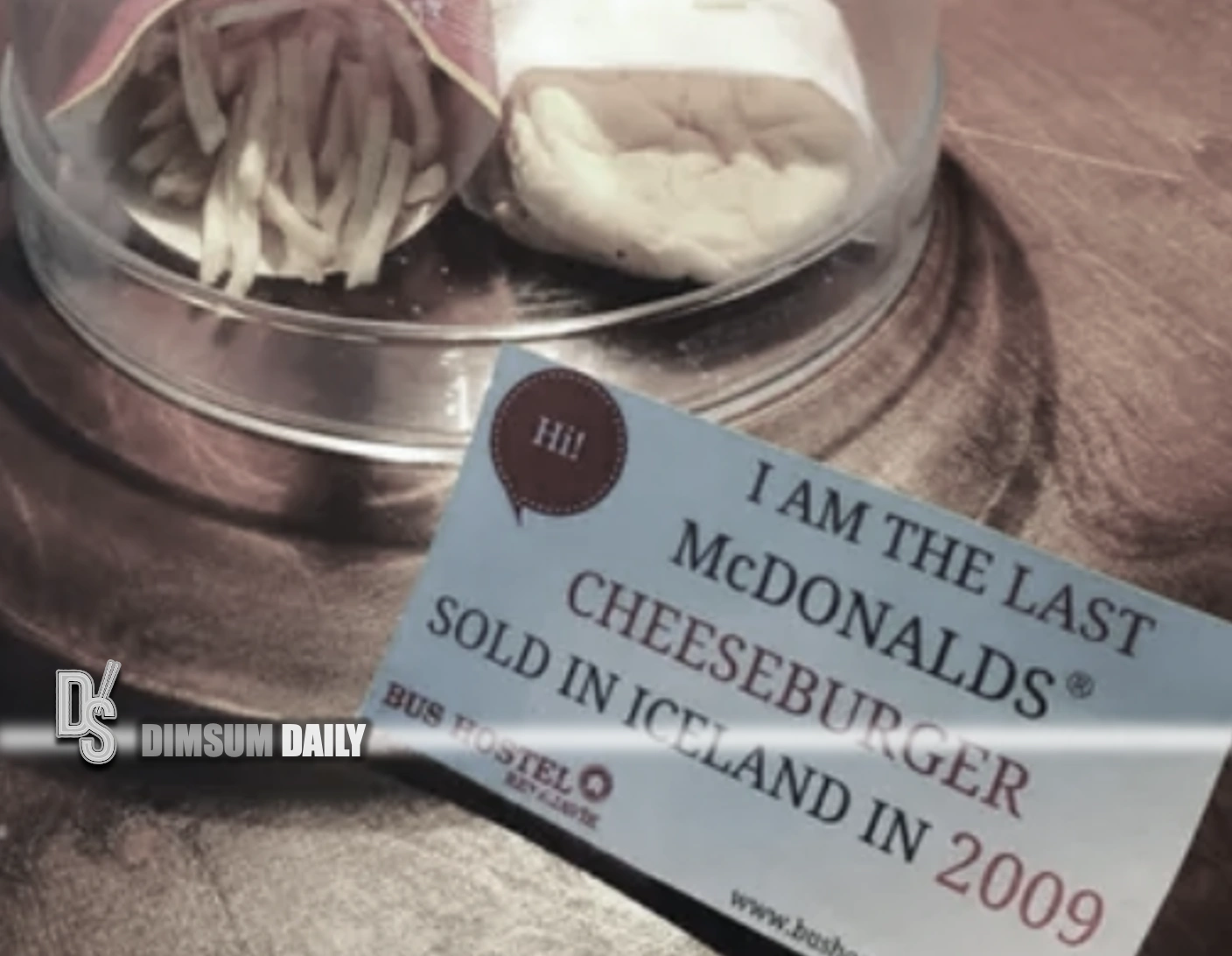 Iceland's last McDonald's meal from 2009 still looks fresh