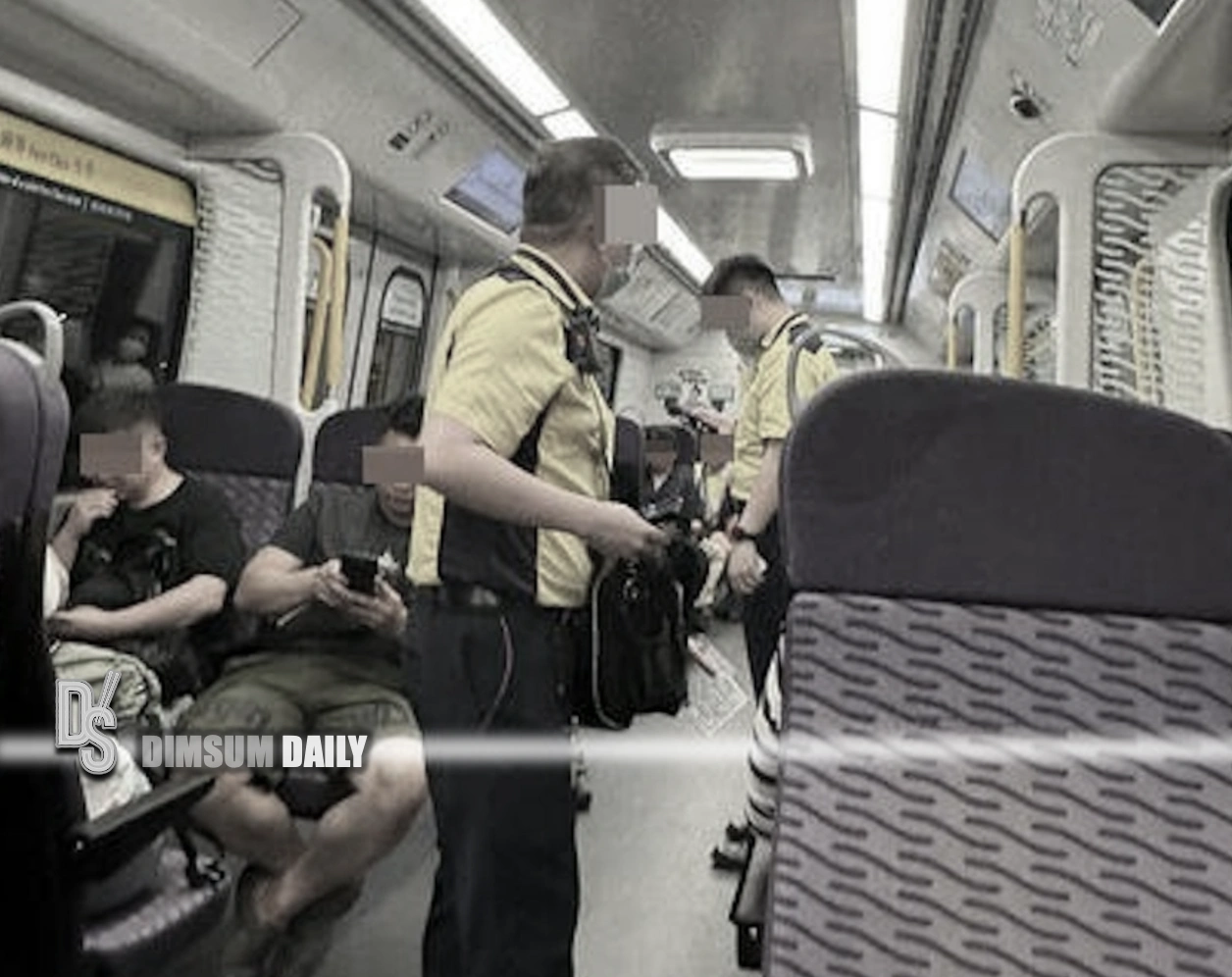 7 elderly passengers caught evading fares in first-class carriage on ...