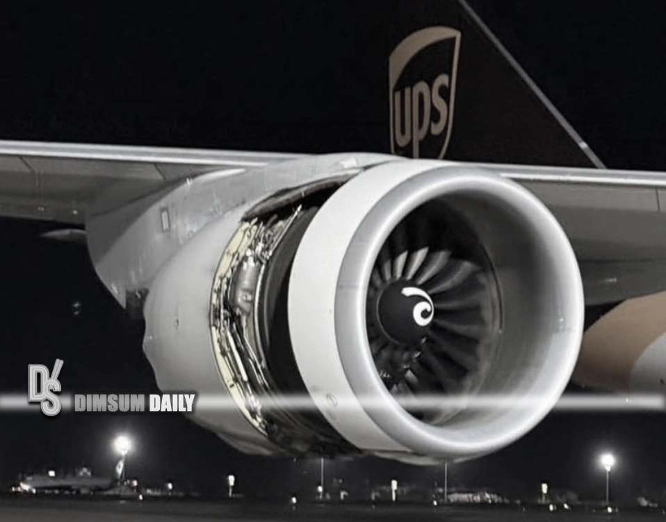 Typhoon Podul disrupts flights to Taiwan as UPS cargo plane engine from ...