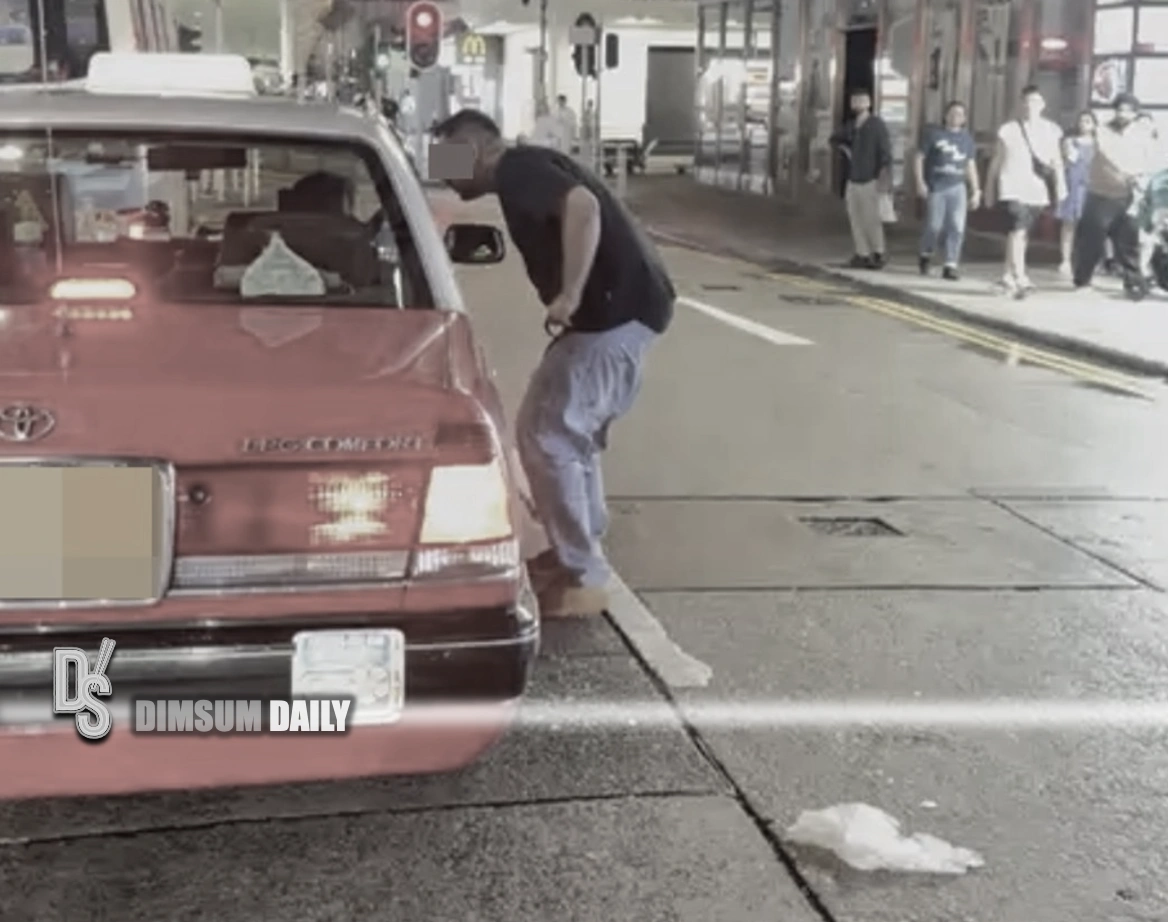 Man attacks taxi driver with belt in Tsim Sha Tsui, police launch manhunt