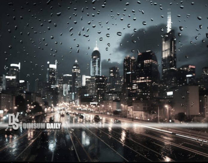 Amber Rainstorm Warning issued by Hong Kong Observatory with strong ...