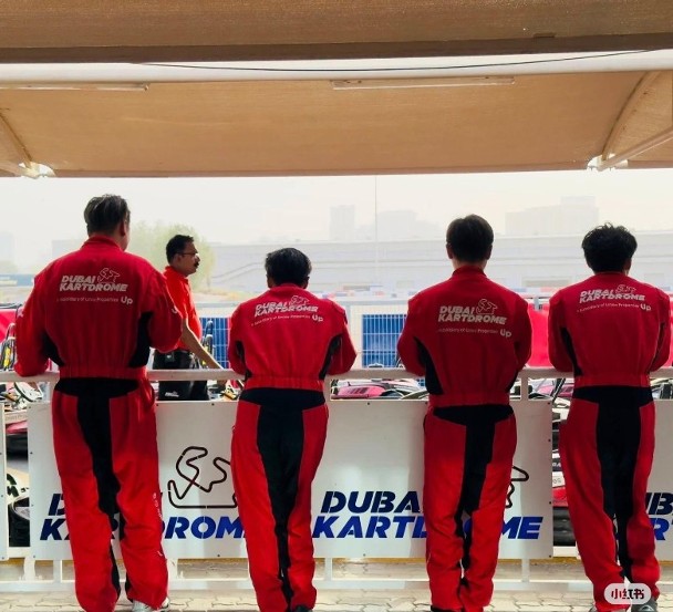 Nicholas Tse spotted with son Lucas in Dubai enjoying racing adventure