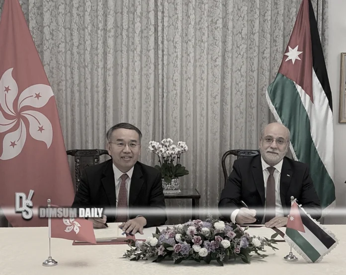 Hong Kong signs double taxation agreement with Jordan