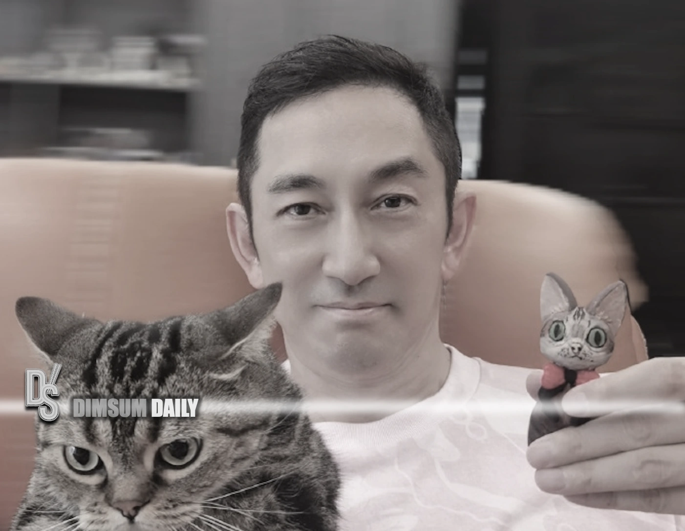 HK actor Lawrence Ng watches military parade from luxurious home in Mainland