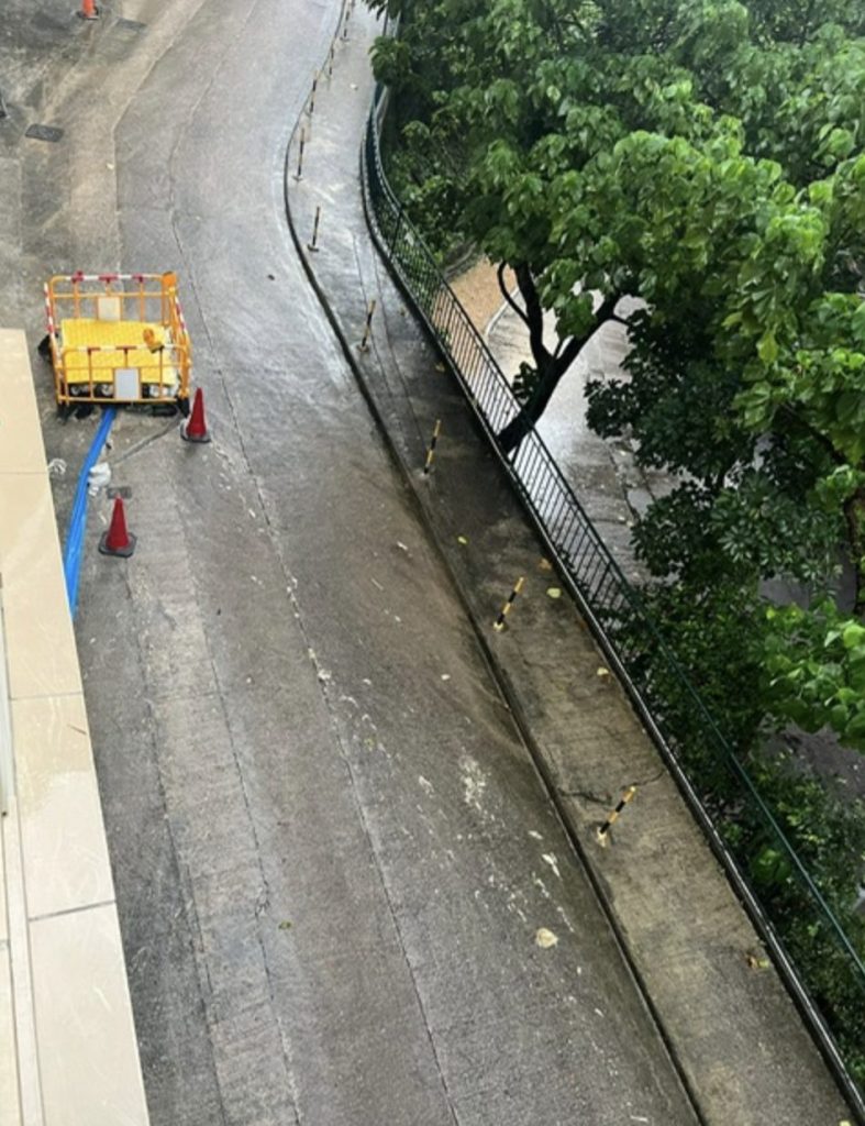Persistent sewage overflow crisis in Pok Fu Lam reported by local residents