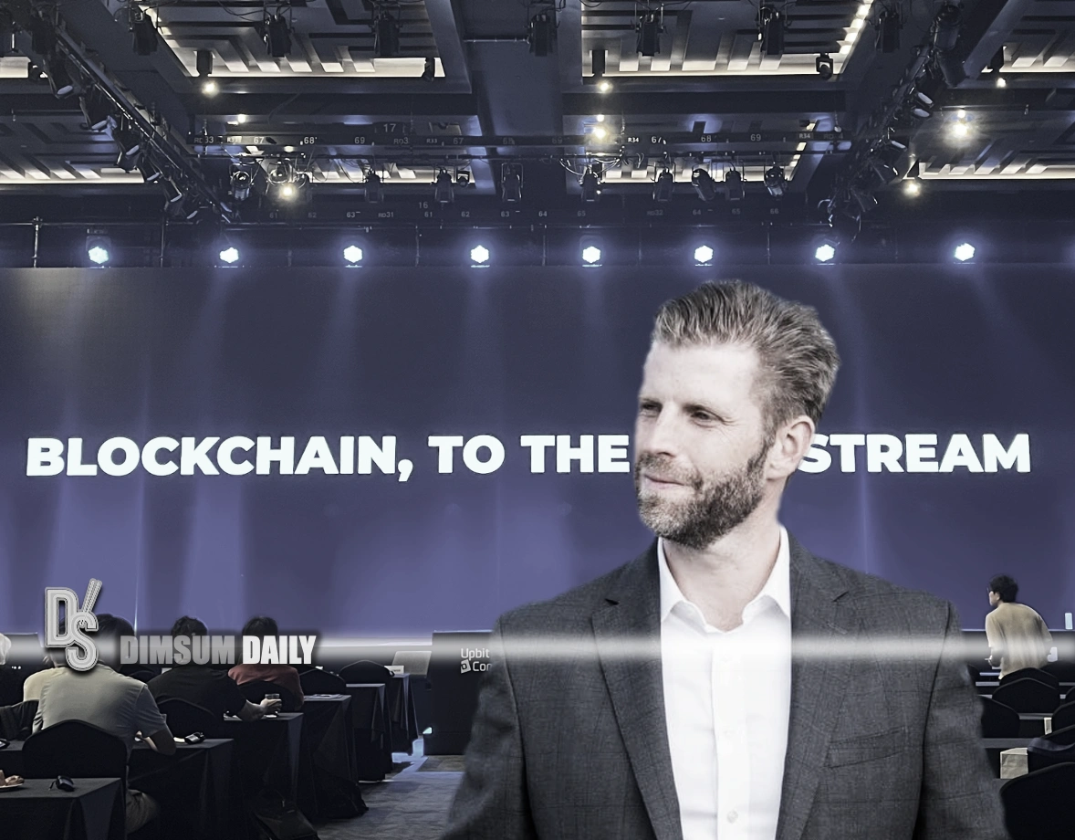 Eric Trump advocates for cryptocurrency revolution at Upbit D ...
