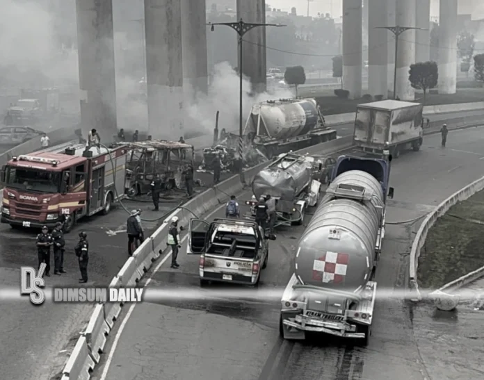 Gas tanker explosion in Mexico City injures 57, 19 seriously hurt