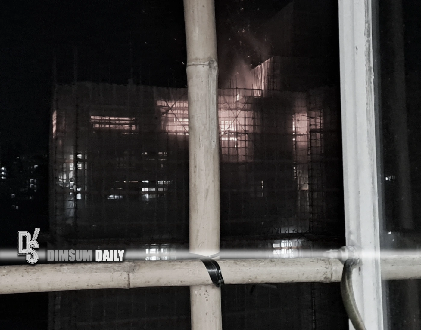 Fire breaks out on rooftop of Fung Wah Estate in Chai Wan, over a ...