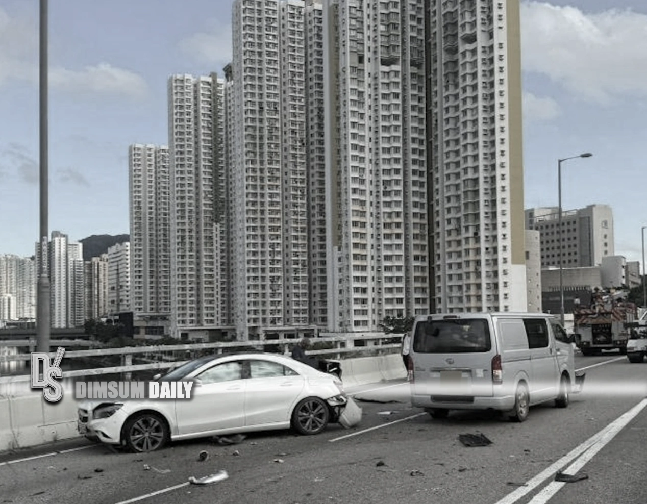 Collision on Sha Lek Highway leads to partial lane closures towards Ma ...