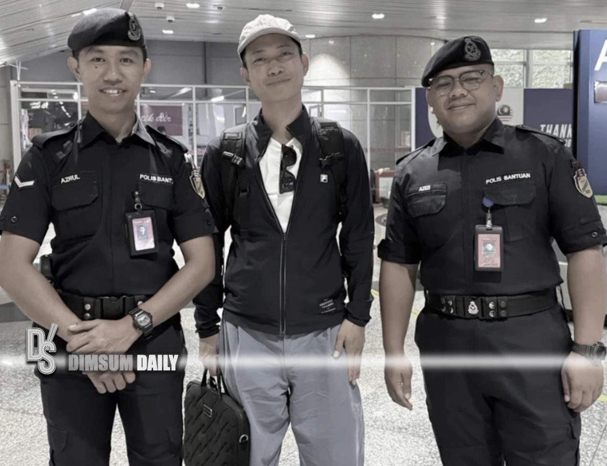 Former TVB artist Ng Ka-nin startled by Malaysian police escort upon ...