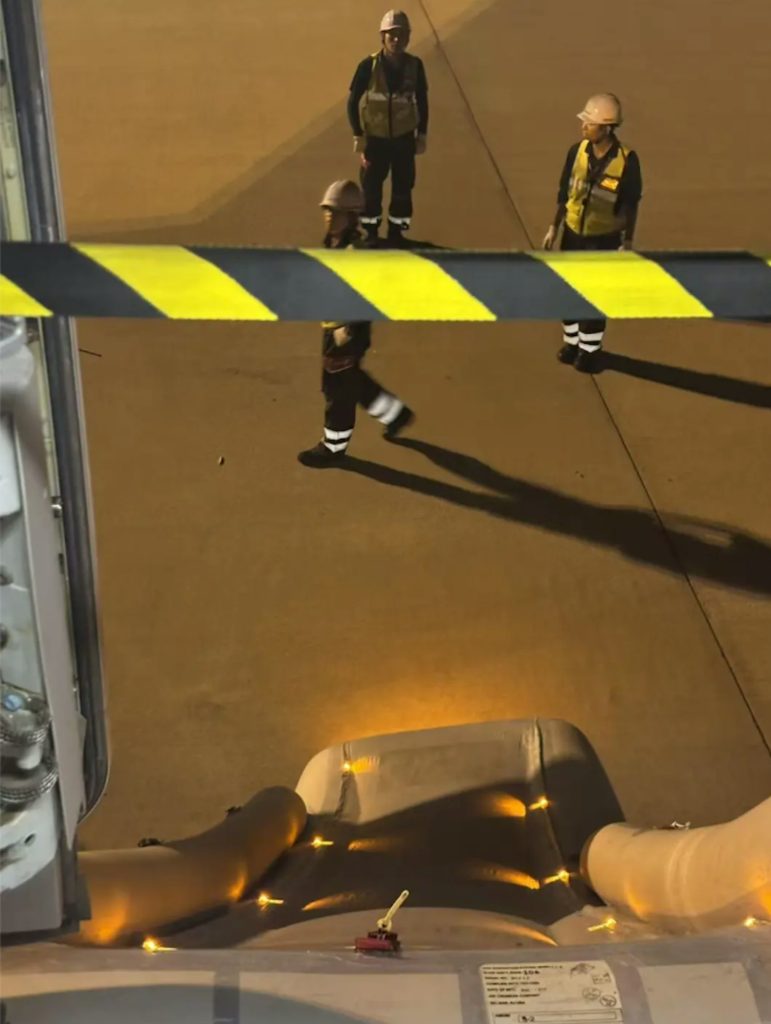 Passenger triggers emergency slide on Hong Kong Airlines flight to Osaka