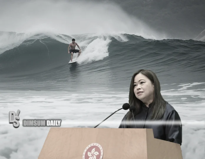 Rosanna Law urges public to avoid water sports as Super Typhoon Ragasa ...