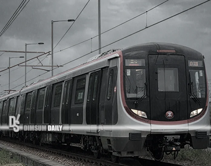 MTR enhances service frequency as Gale or Storm Signal No. 8 approaches