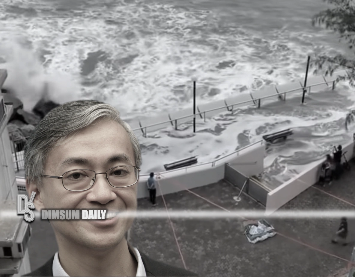 Signal No. 8 brings high waves, former director of HKO warns of 2m ...