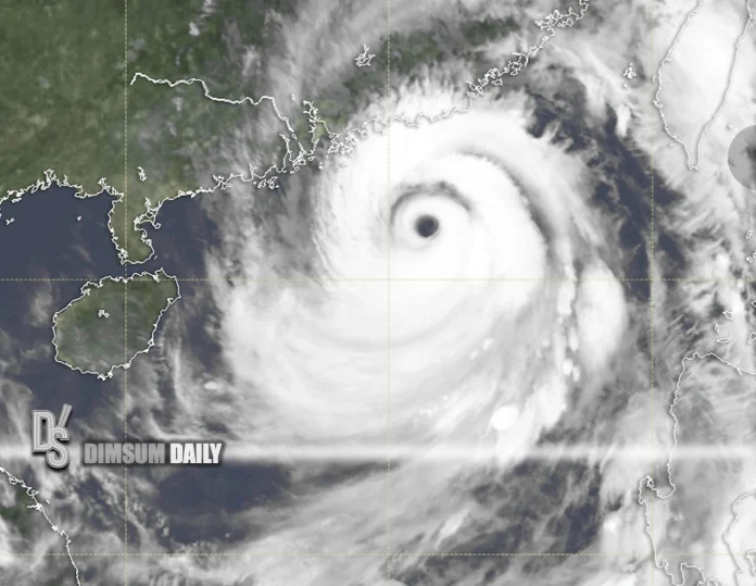 Super Typhoon Ragasa forms rare double-eye structure as it nears Hong ...