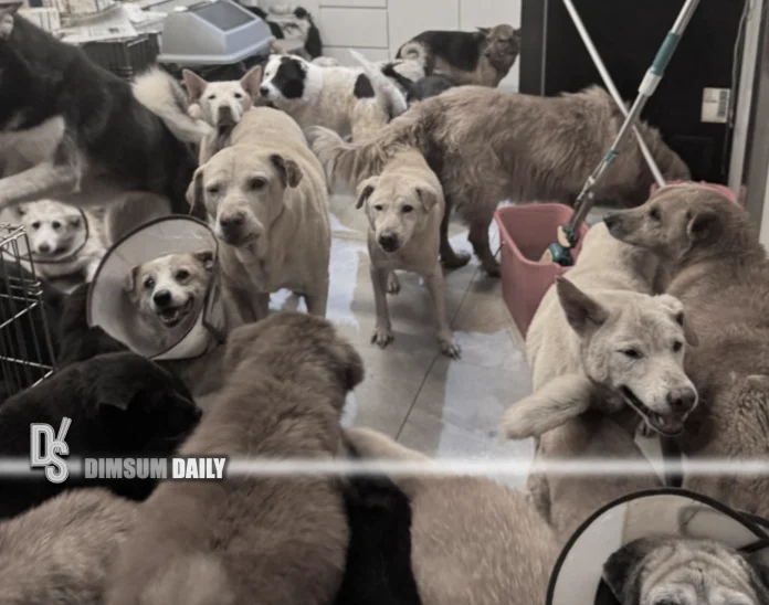 Hong Kong Homeless Dog Shelter moves all animals indoors as precaution ...